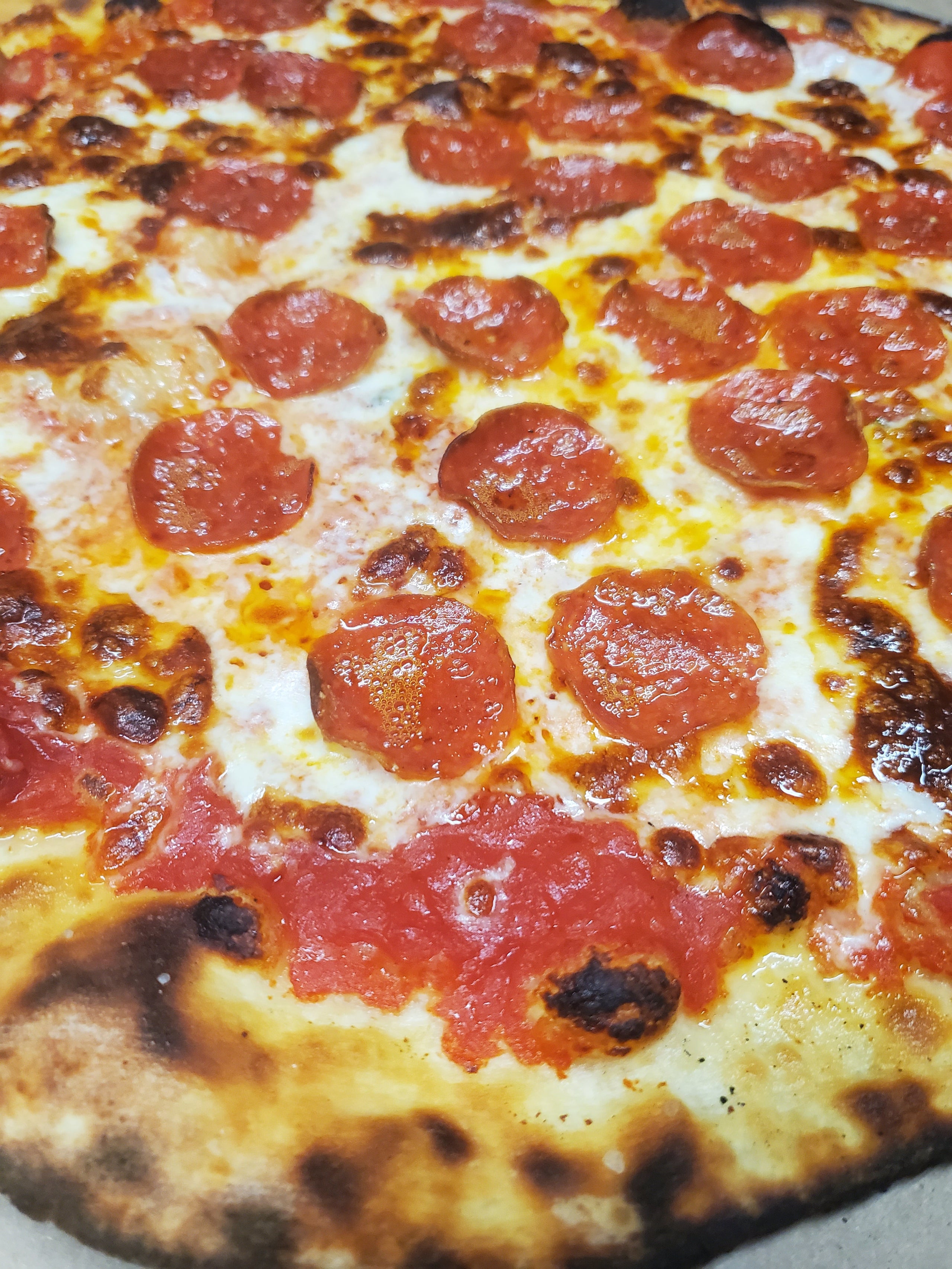 Wood Fire Pepperoni Pizza | Two Foxes Farm Pizza